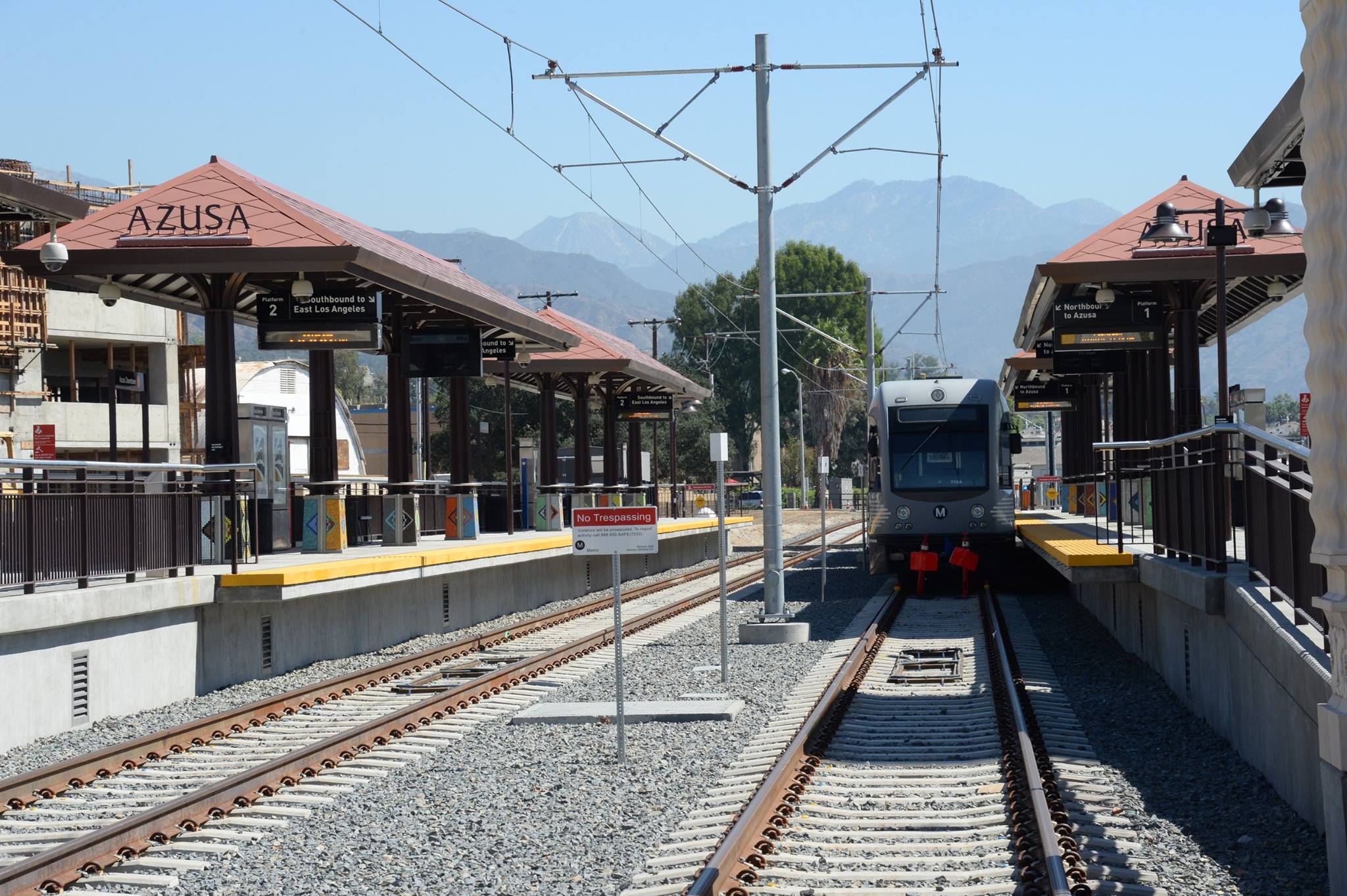 Good News for Commuters: Work Completed on Foothill Gold Line Extension ...